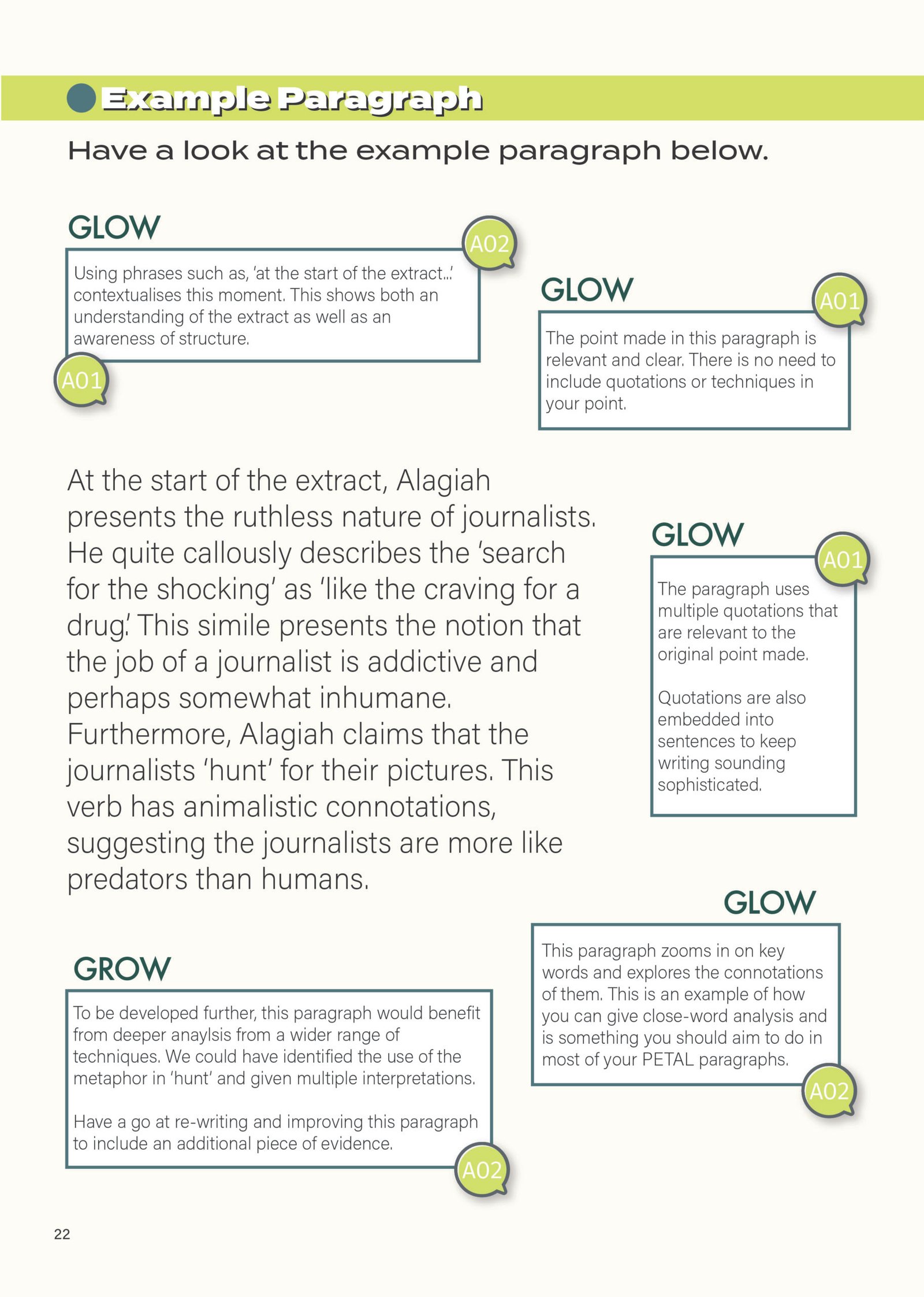 A Passage to Africa | iGCSE English Language Revision Workbook