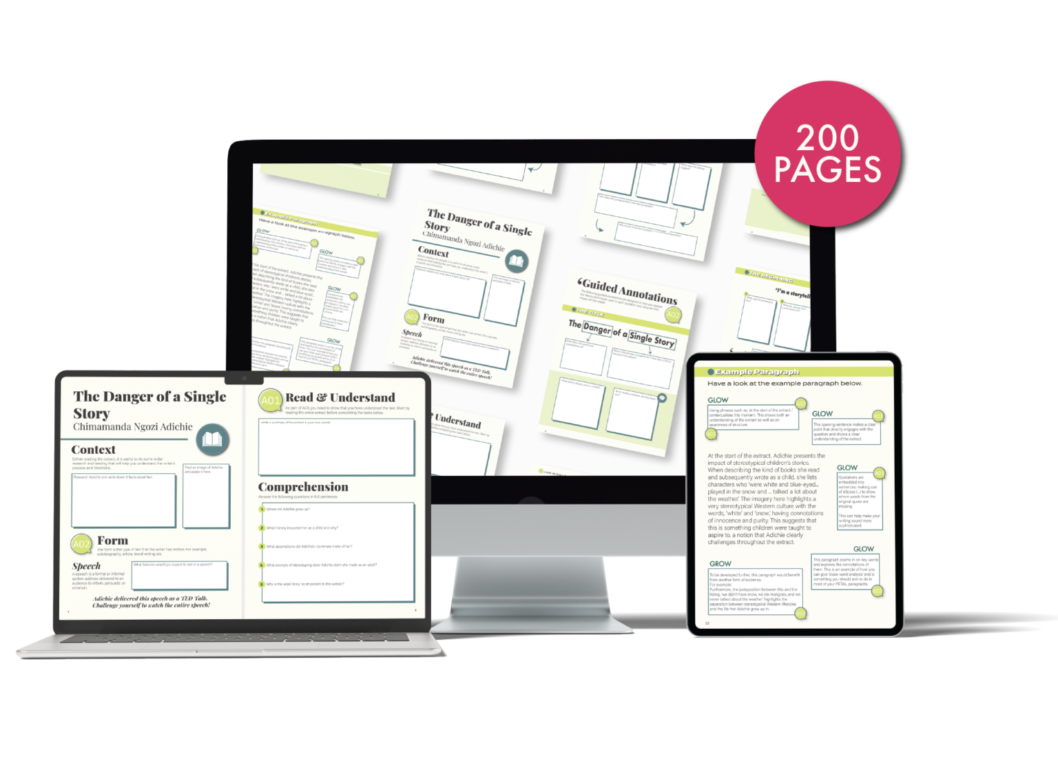 A Passage to Africa | iGCSE English Language Revision Workbook
